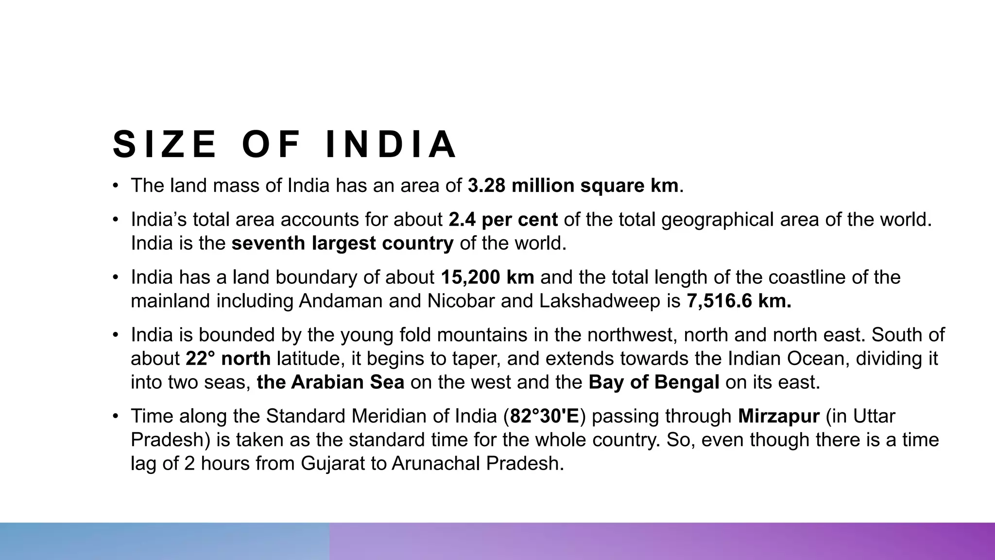 Class 9 CBSE-India _ Size and Location | PPTX