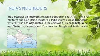 India size and location | PPTX