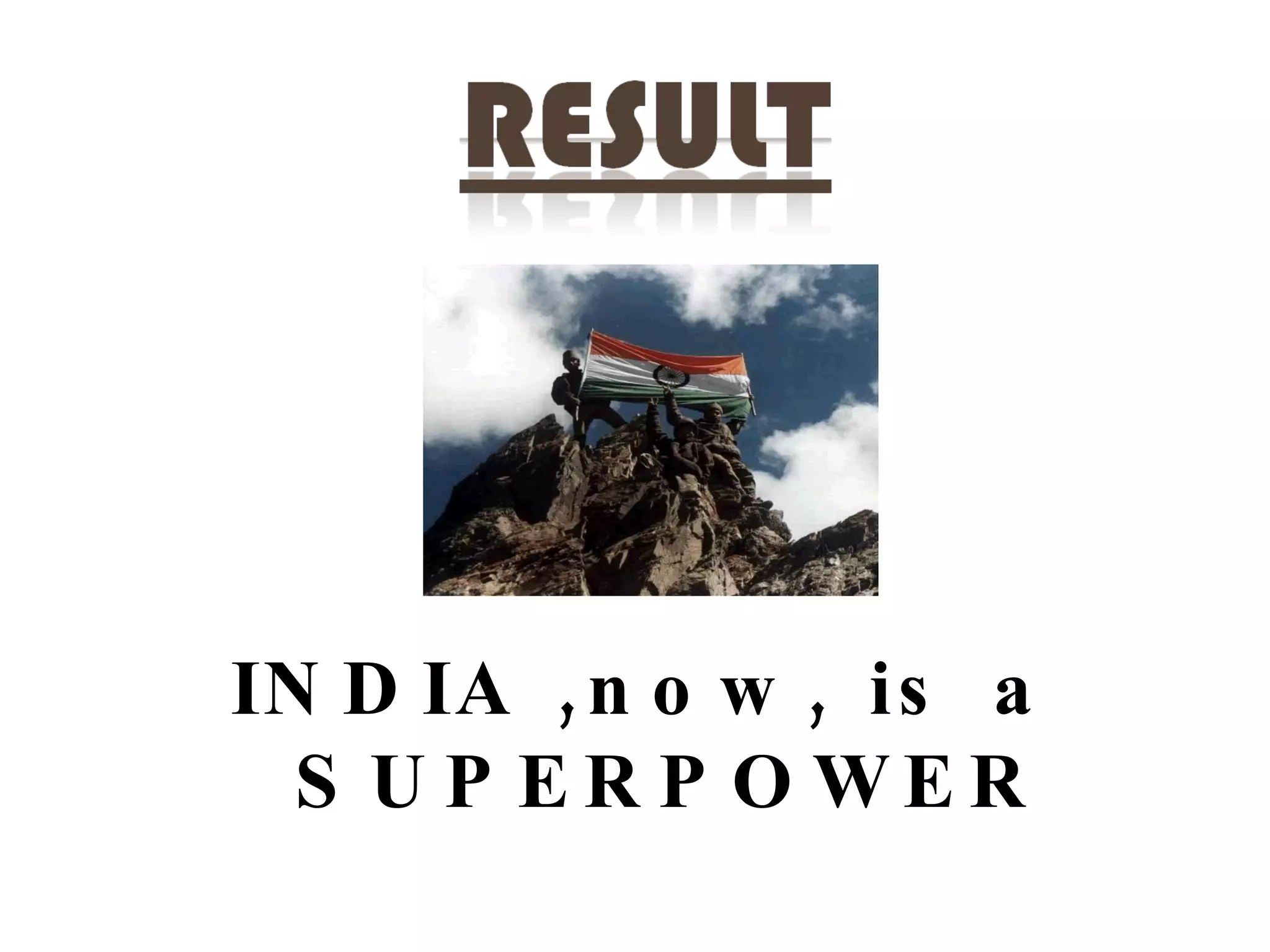 India The Next Superpower | PPT