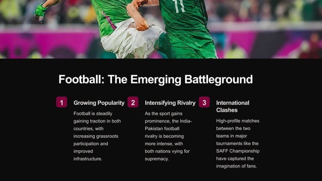 PPT on INDIA VS PAKISTAN - A Sports Rivalry | PPTX