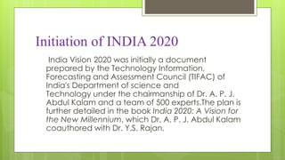 India 2020 | PPT