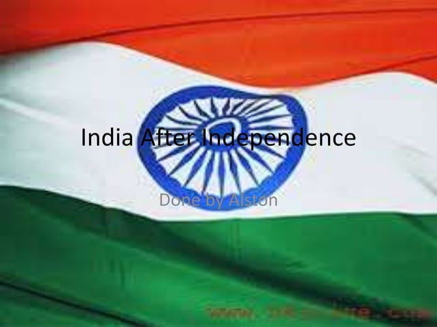 India after independence | PPT