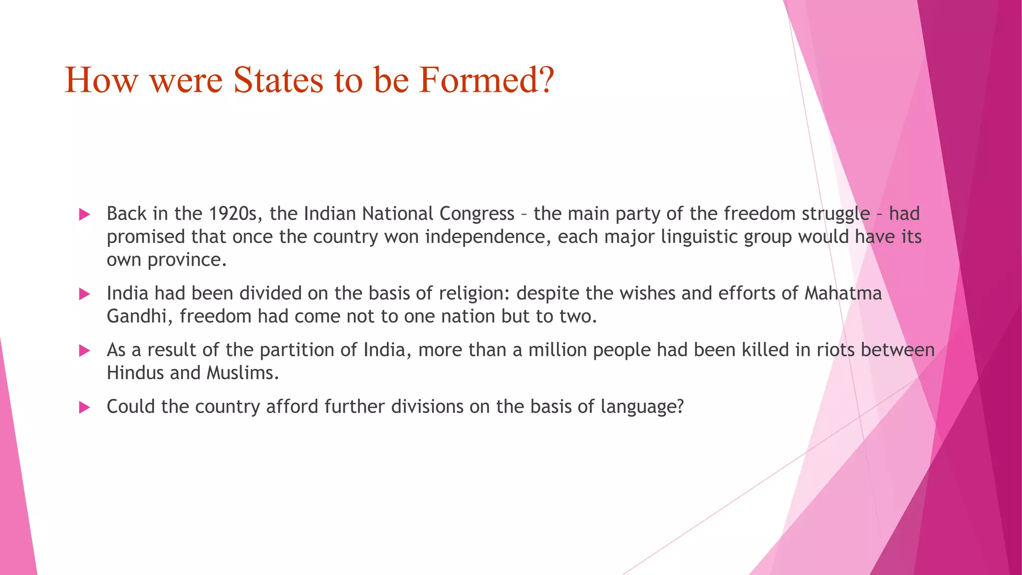India After Independence ppt. | PPTX