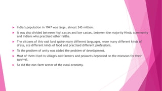 India After Independence ppt. | PPTX