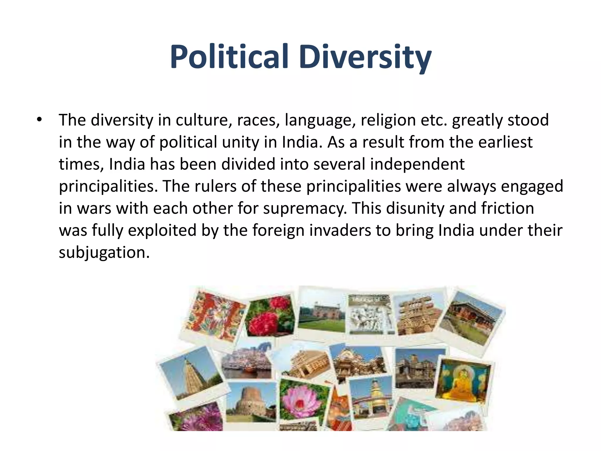 India a land of diversity | PPTX