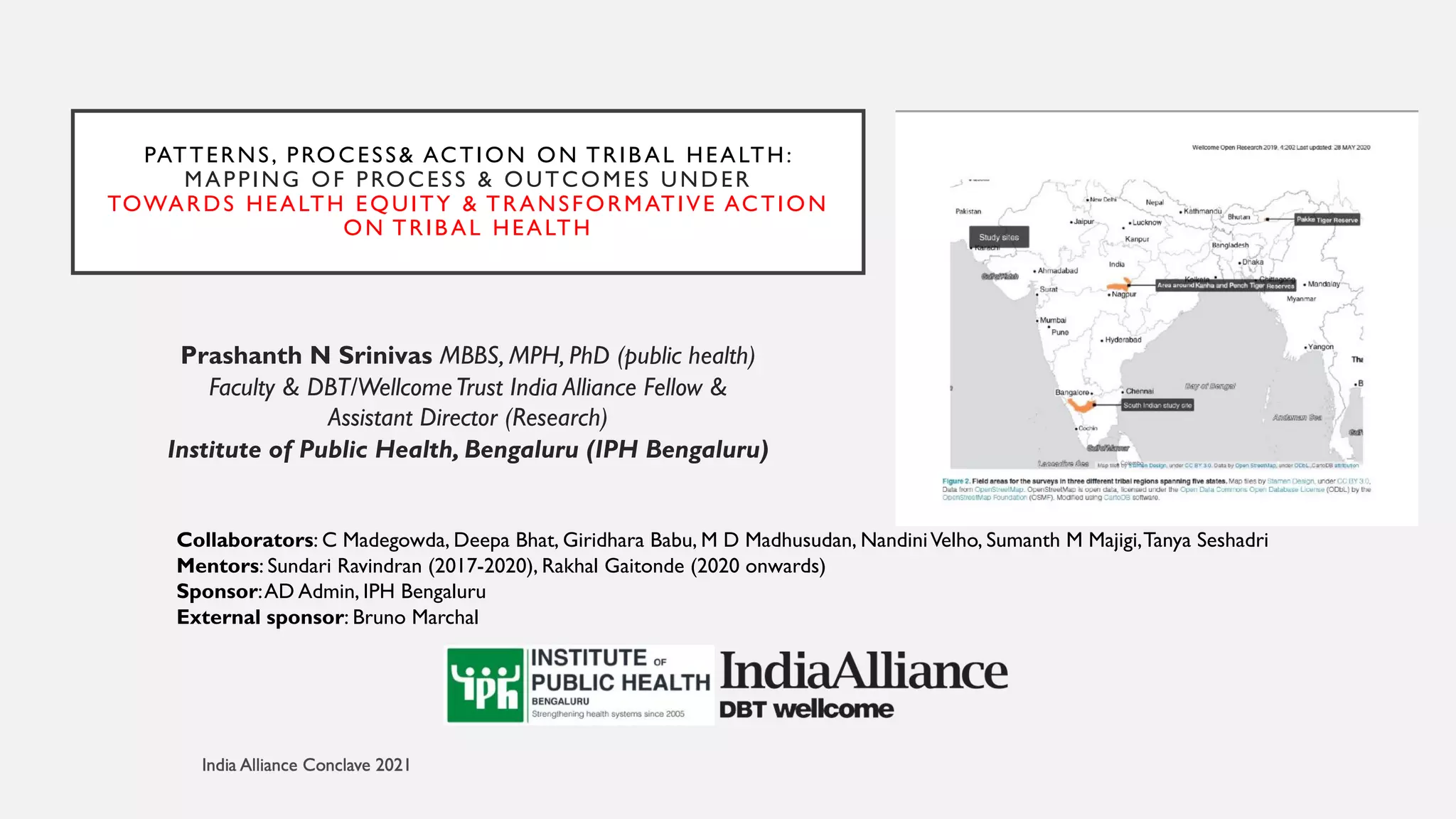 Patterns, process & action on tribal health: mapping of process ...