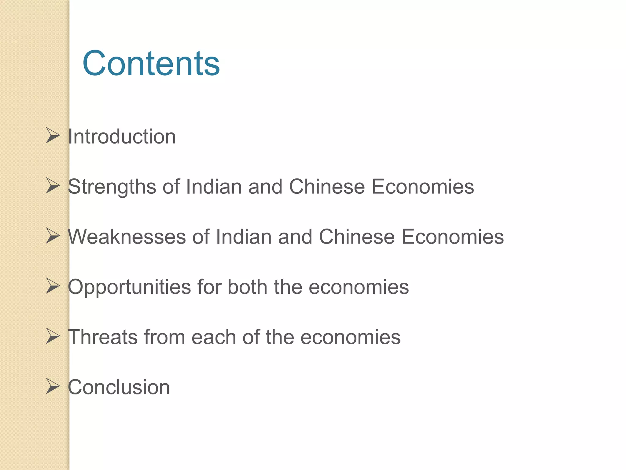 India and china ppt | PPTX