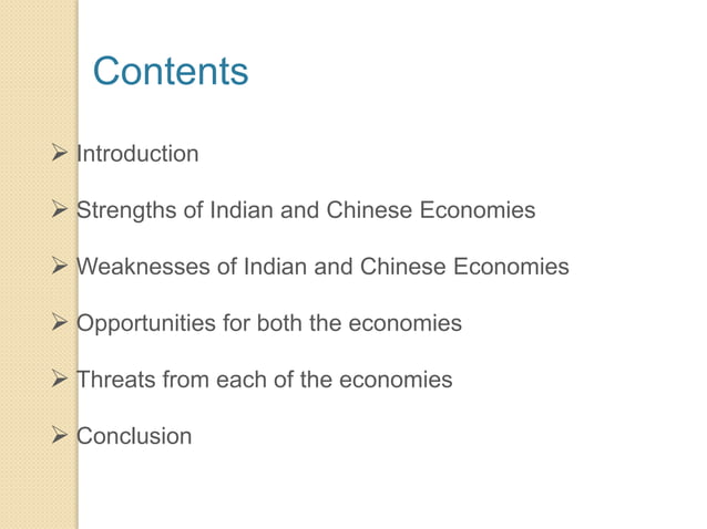 India and china ppt | PPTX