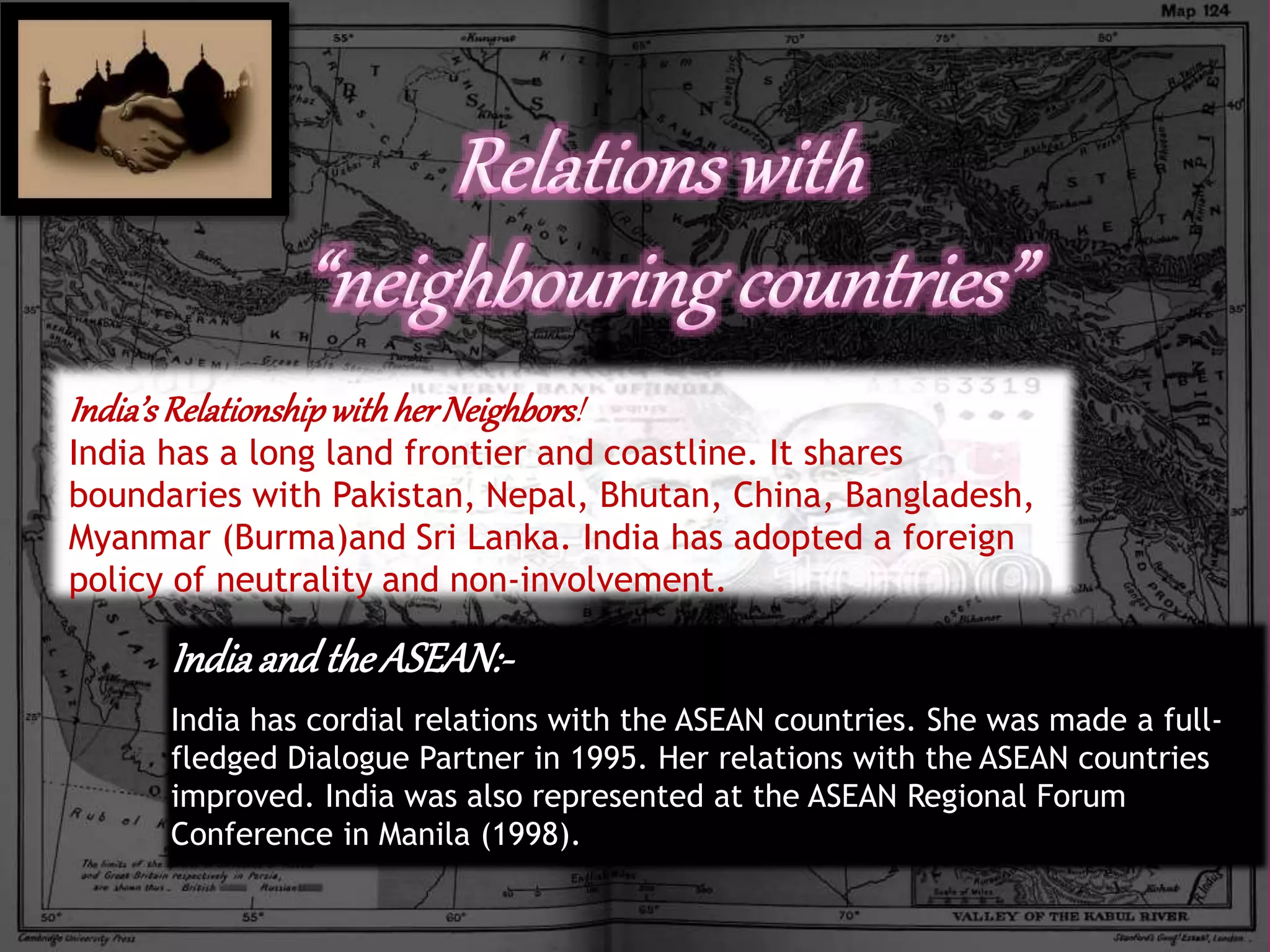 India And Its Neighbouring Countries | PPTX