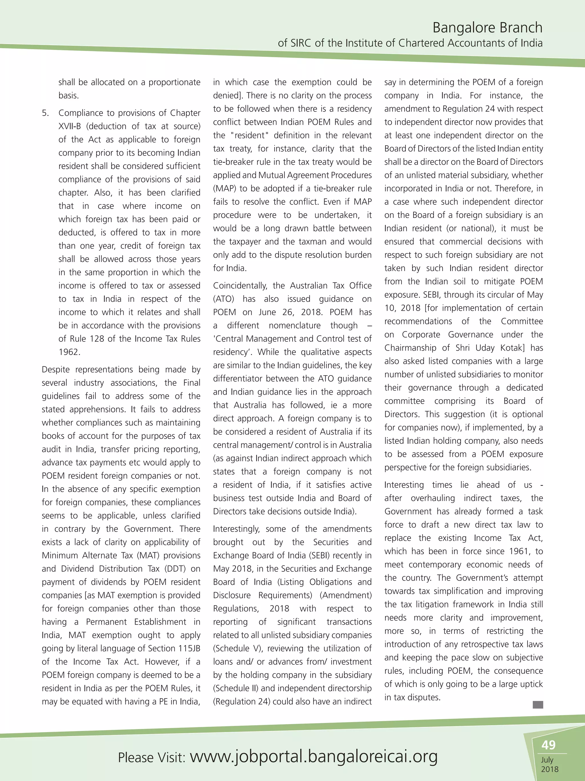 India and its tryst with subjective rules exploring the recent place of ...