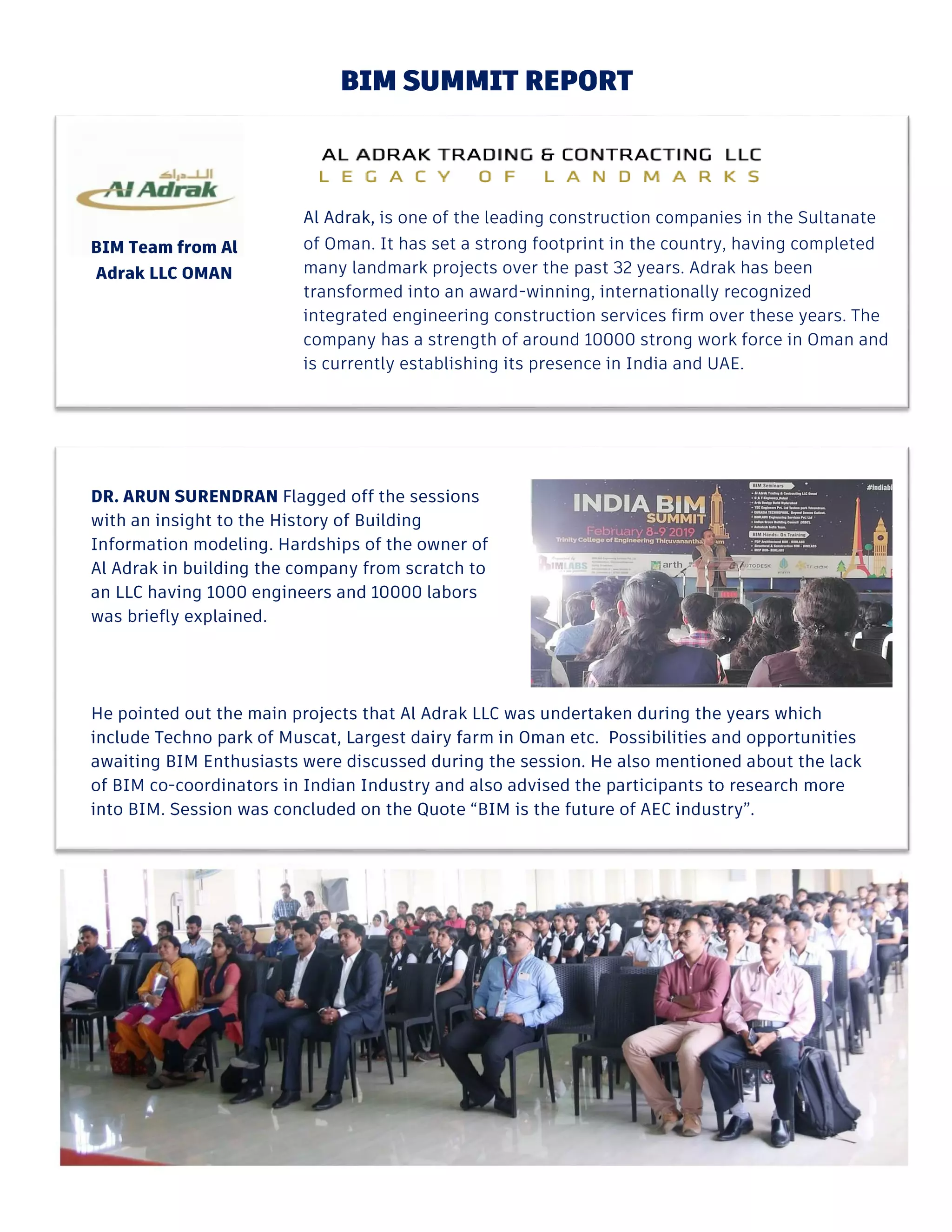 Summit Report- India BIM Summit | PDF