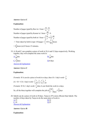 Indiabix all math solution - learninghomebd | PDF