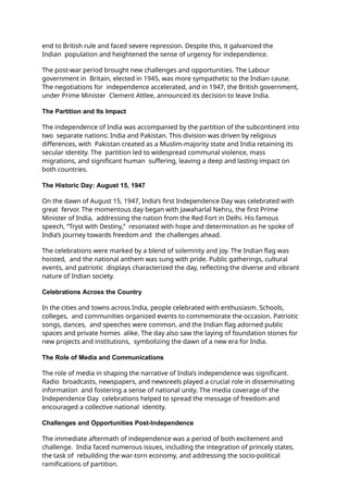 India Celebrates Its First Independence Day_ A Historic Moment in 1947.pptx