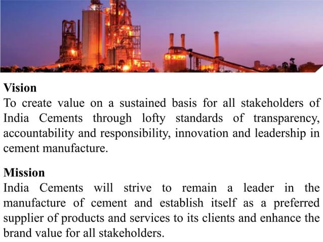 India cement ltd | PPTX