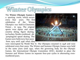 Olympics | PPT