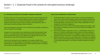 Deloitte India’s Edition IV of India Corporate Fraud Perception Survey ...
