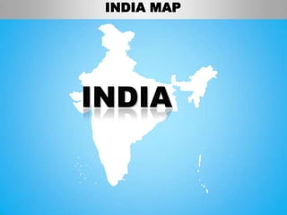 India country editable powerpoint maps with states and counties | PPTX