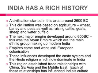 Cultural Characteristics of India | PPTX