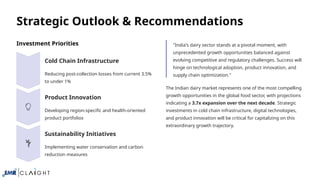 India Dairy Market Size, Share & Growth Report 2025-2034 | PPTX