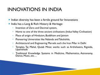 India decade of innovations 2010-2020 roadmap | PPT