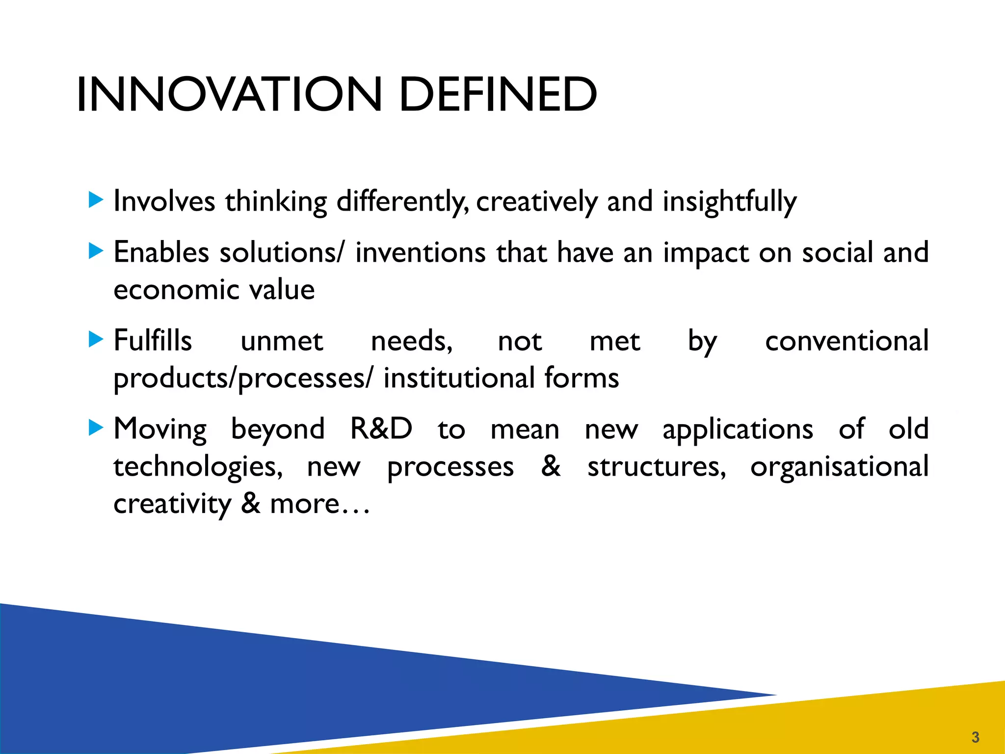 India - Decade Of Innovations Roadmap | PPT