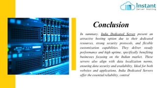 India Dedicated Server | PPT