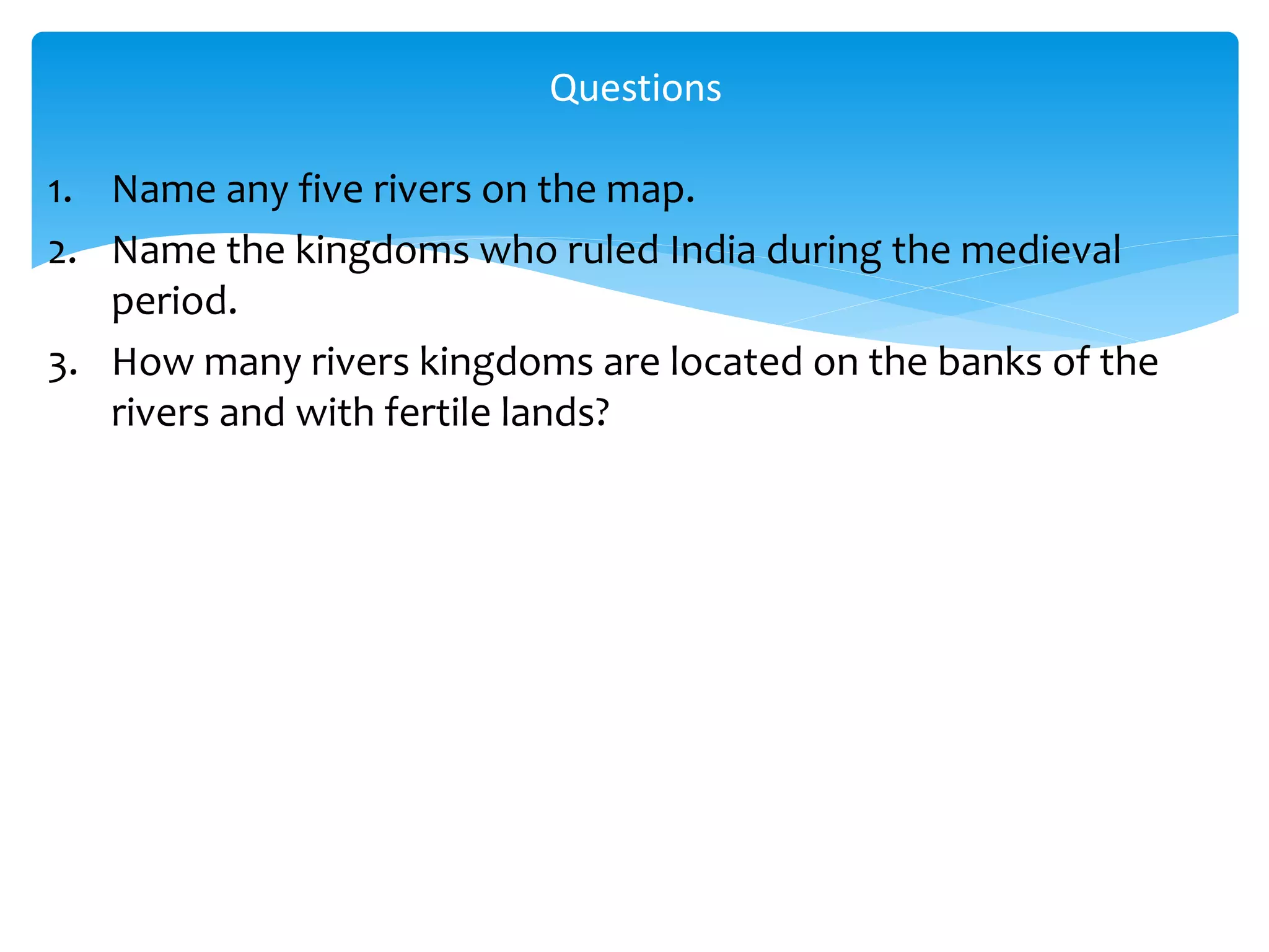 India during medieval period | PPTX