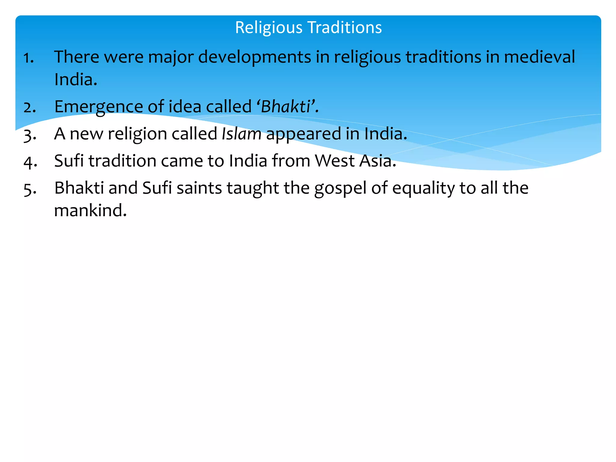 India during medieval period | PPTX