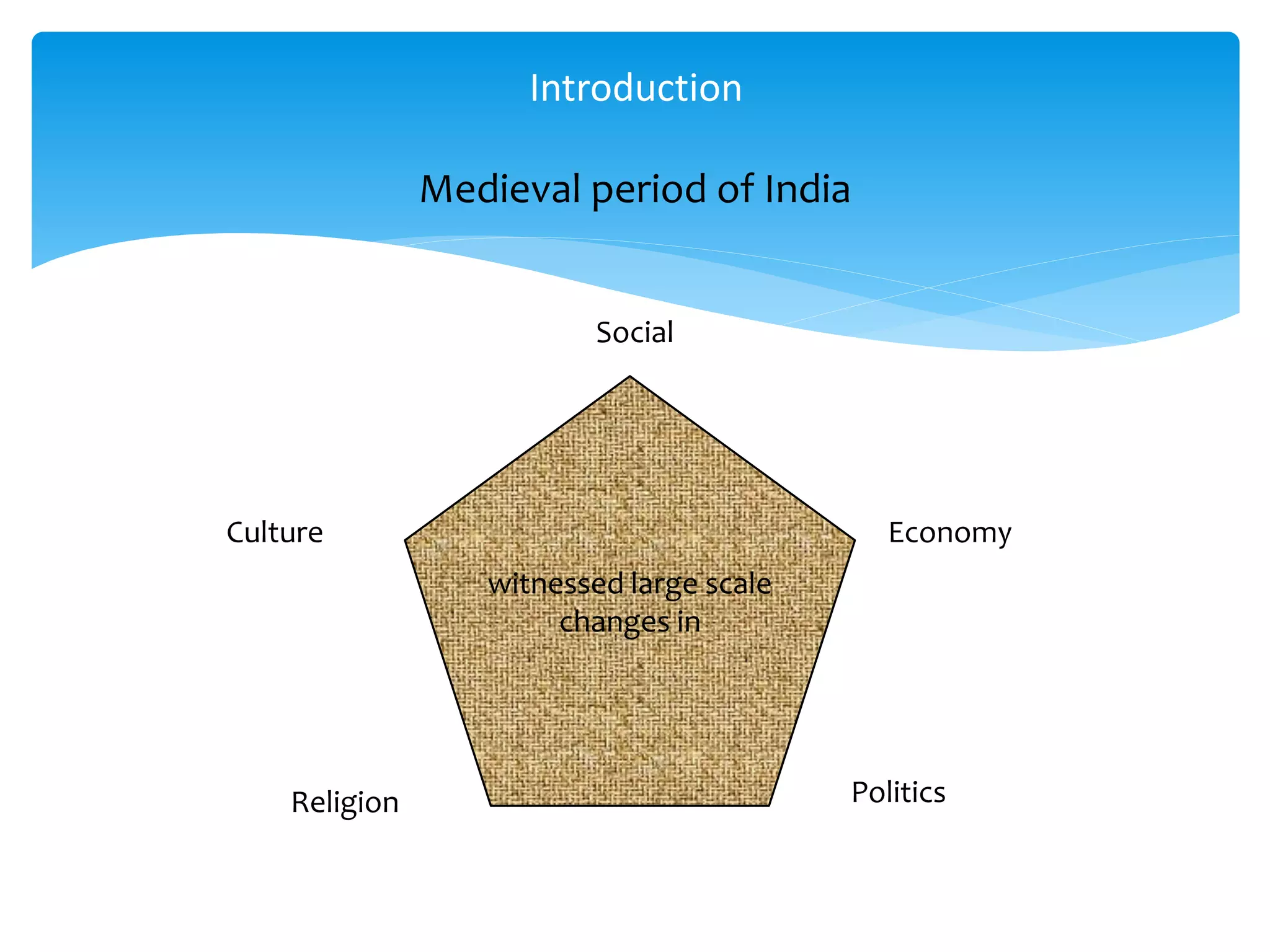 India during medieval period | PPTX