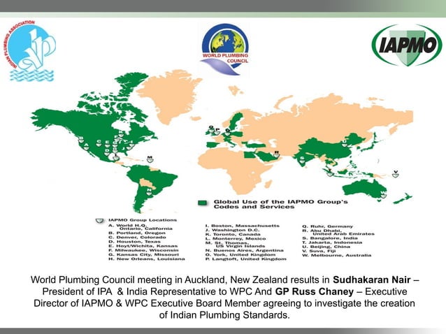 IndiaDVC_IAPMO-Inlow Uniform Plumbing Code – India.ppt | Civil ...