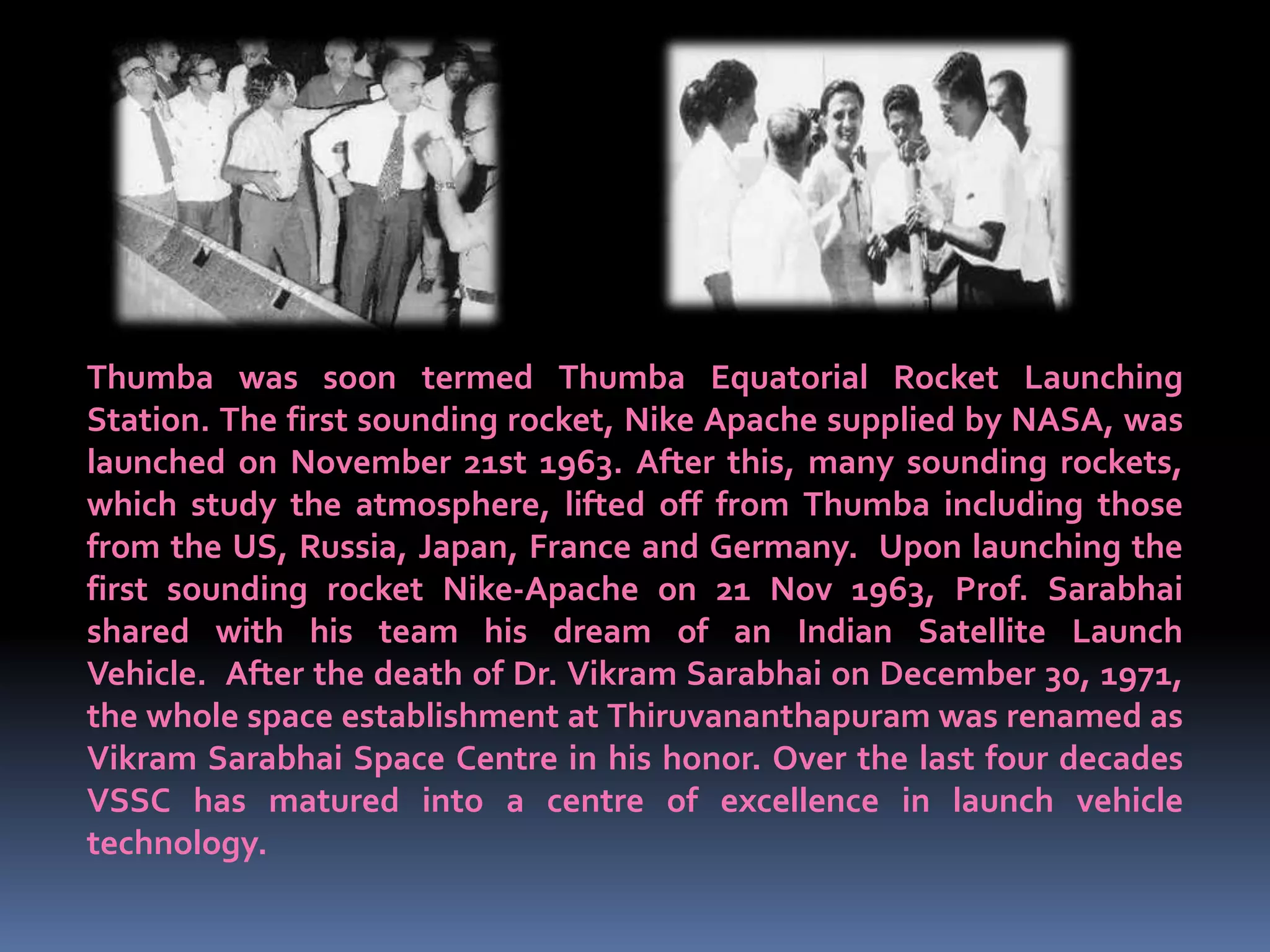 India Enters Golden Jubilee of Rocket Launch | PPTX