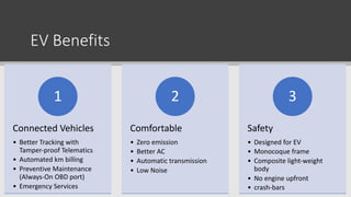 India EV adoption - economics, benefits, opportunities, challenges and ...