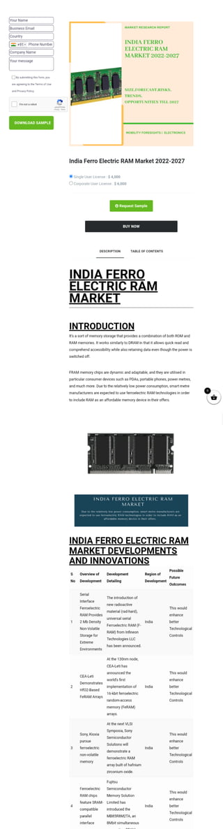 india Ferro electric market .pdf.......... | PDF