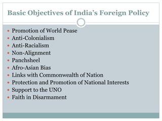 India foreign policy_(2)_(4) | PPTX