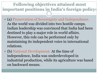India foreign policy_(2)_(4) | PPTX
