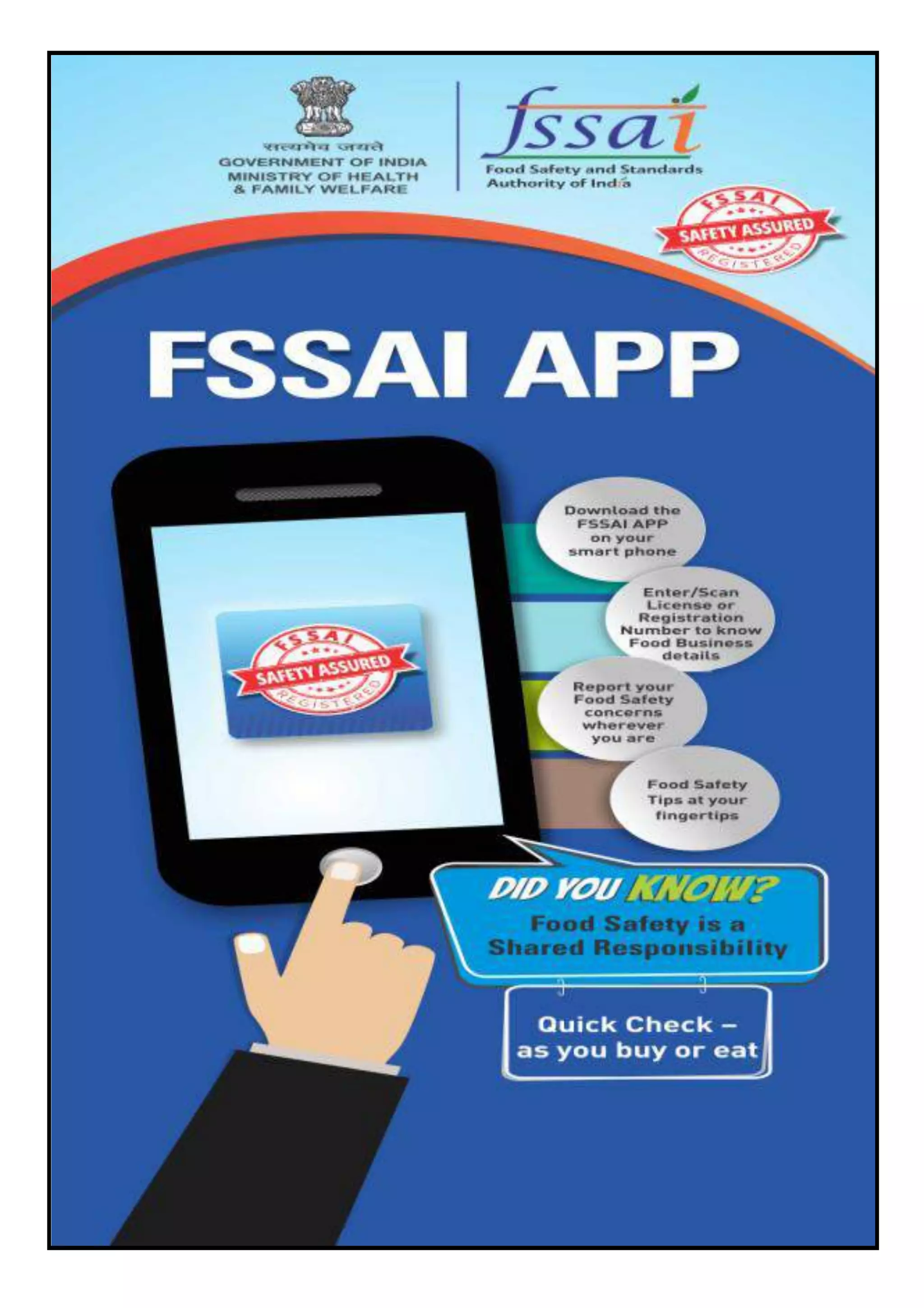 India FSSAI Posters 2016 | PDF