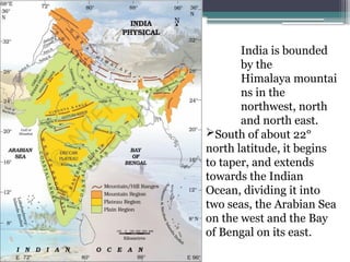 INDIA FULL physical features PPT.CLASS 5 | PPTX