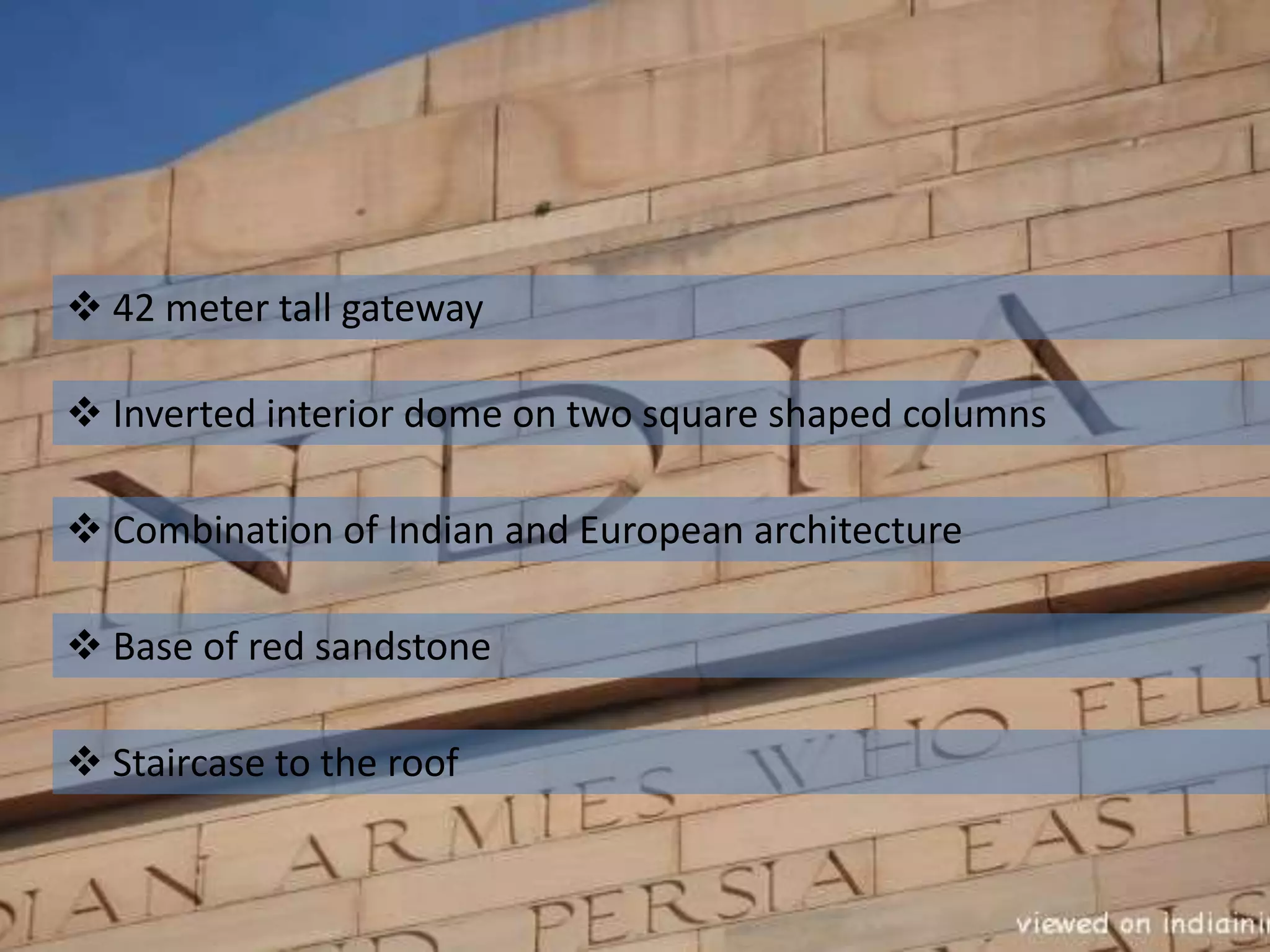 India gate | PPTX