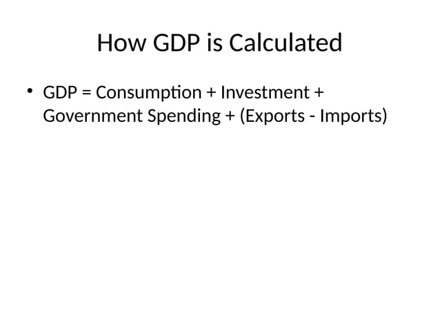 India_GDP_Presentation for college project | PPT