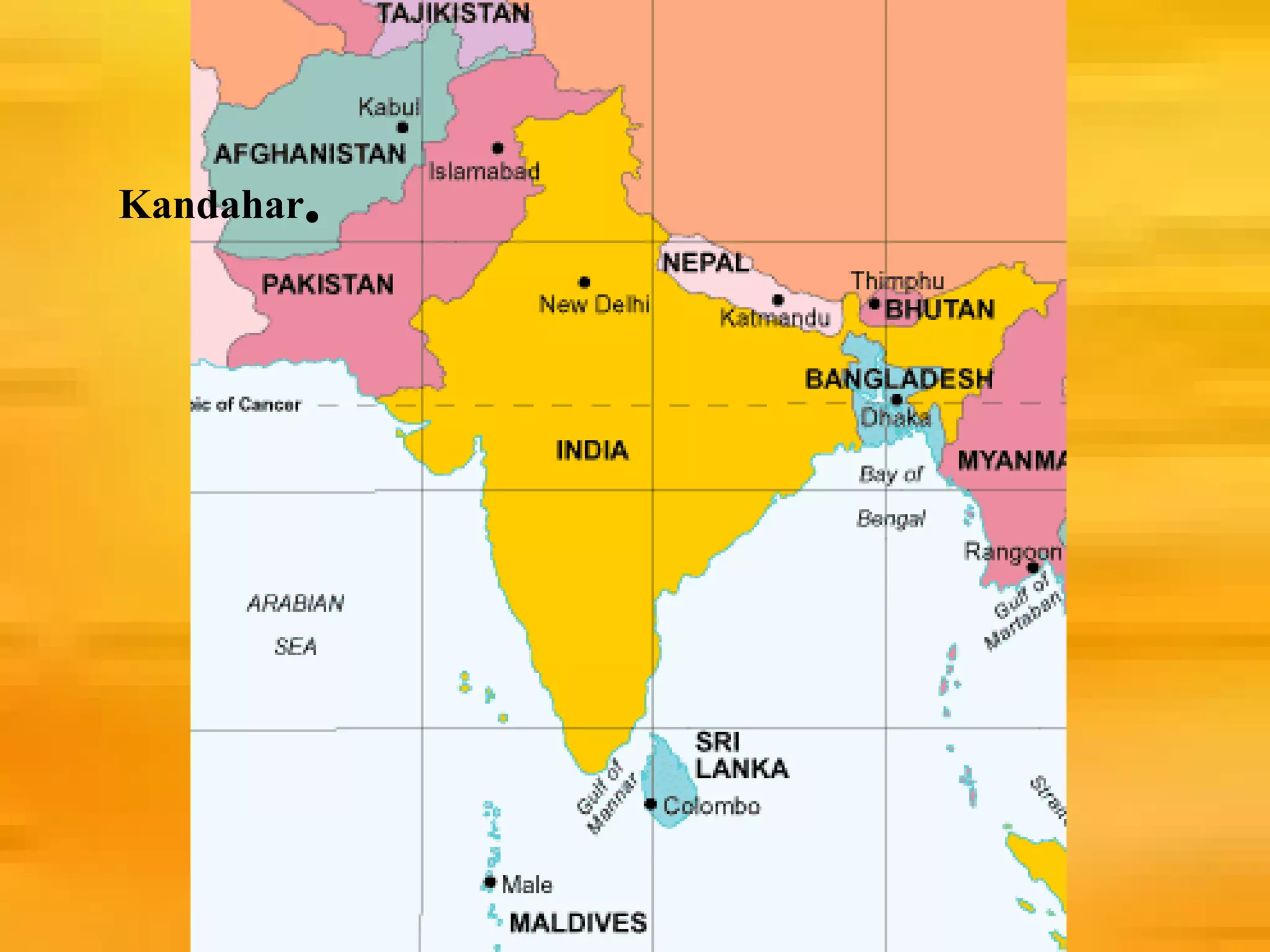 Geography of South Asia | PPT
