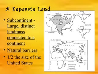 Geography of South Asia | PPT