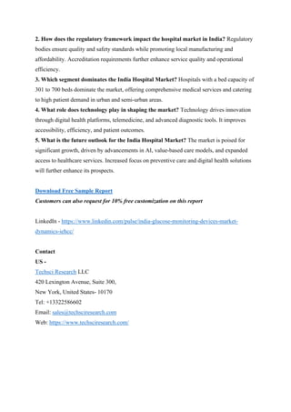 India Hospital Market 2030: Surprising Facts and Future Projections Exposed | PDF