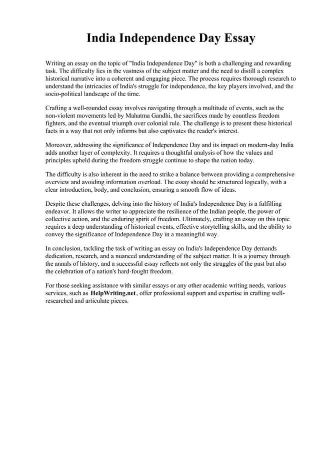 India Independence Day Essay.pdf
