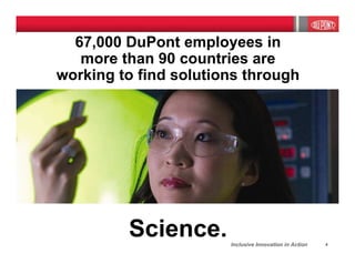 DuPont India Innovation Center: Inclusive Innovation in Action | PDF