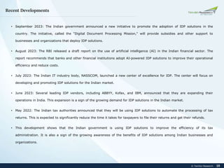 India Intelligent Document Processing Market to be Dominated by BFSI ...