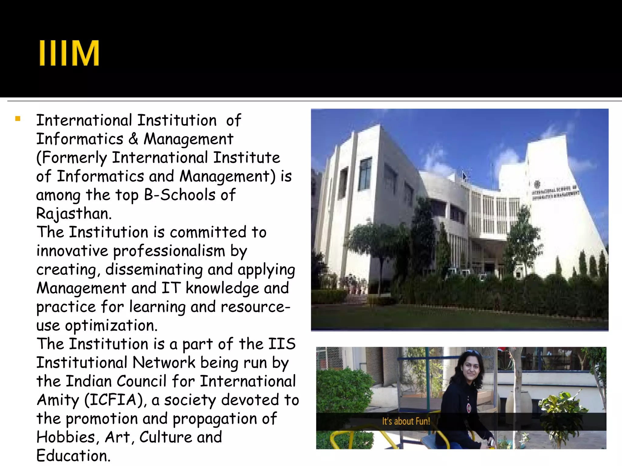 India international school | PPT