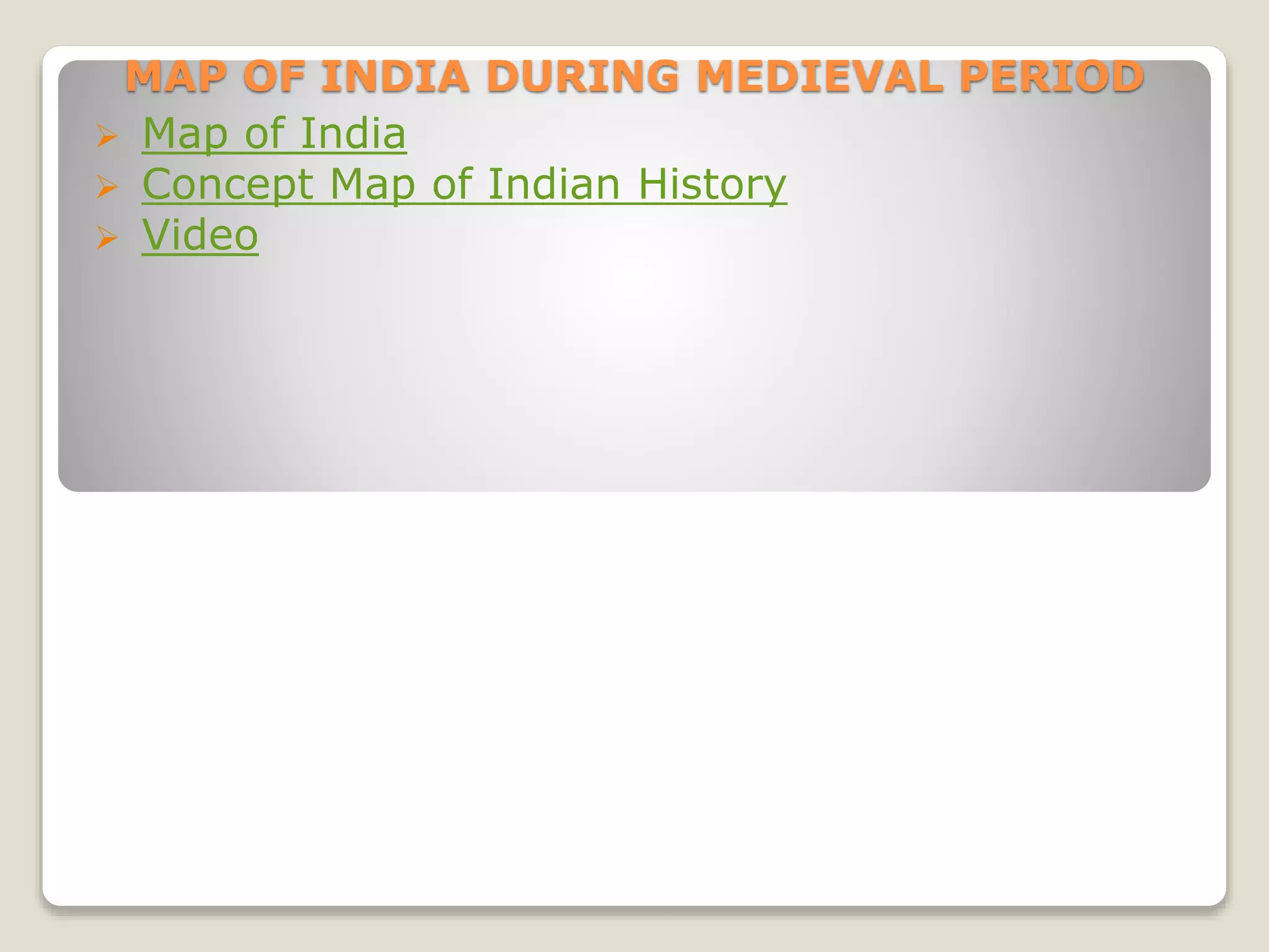 India in the medieval period | PPTX