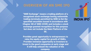 SME IPO and sme ipo listing consultants .pptx