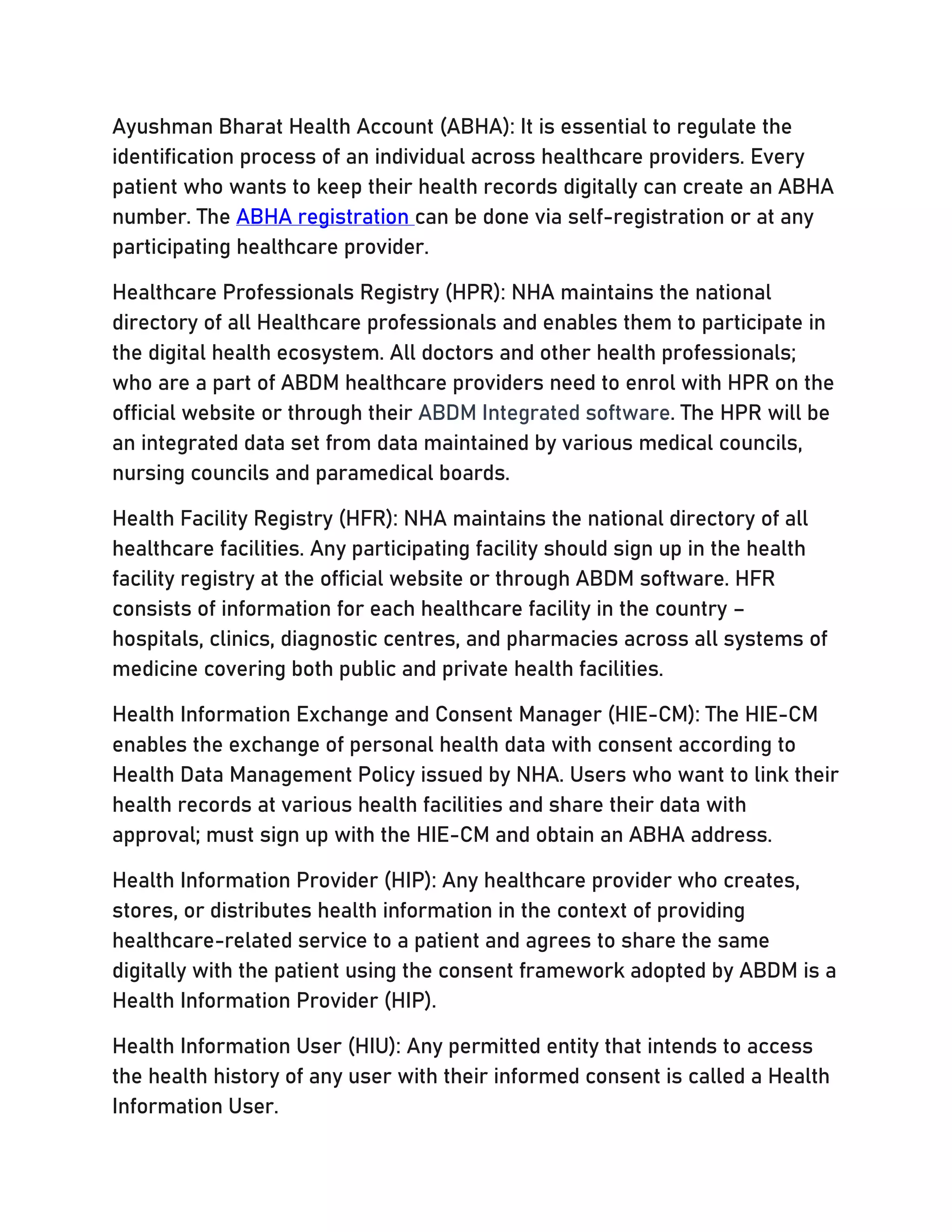 India is Accelerating Digital Healthcare with ABDM Compliance Suite | PDF