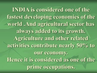 agricultural development | PPT